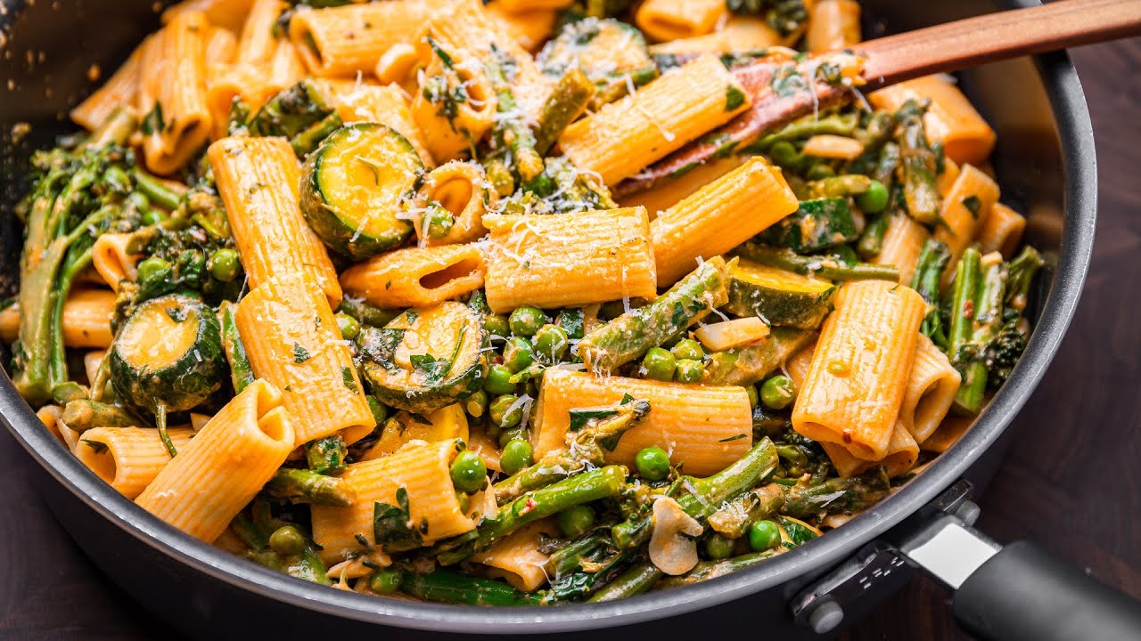 What happens when you turn simple vegetables into creamy pasta magic