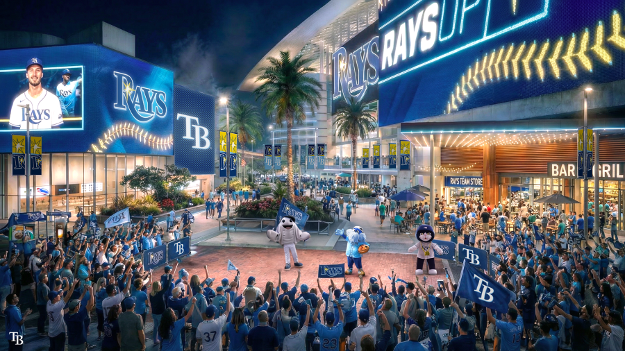 Tampa Bay Rays collaborate with local officials on proposed stadium deal