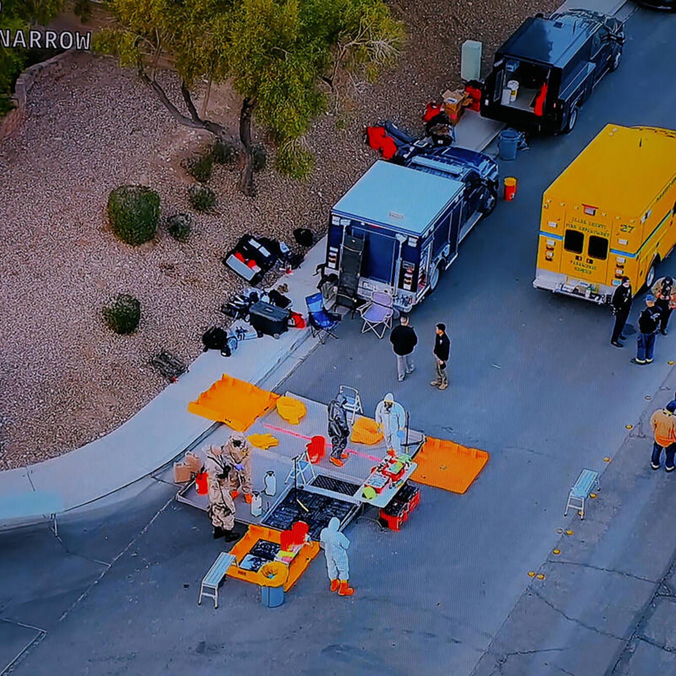 Bio lab found in Las Vegas is similar to California scene, officials say