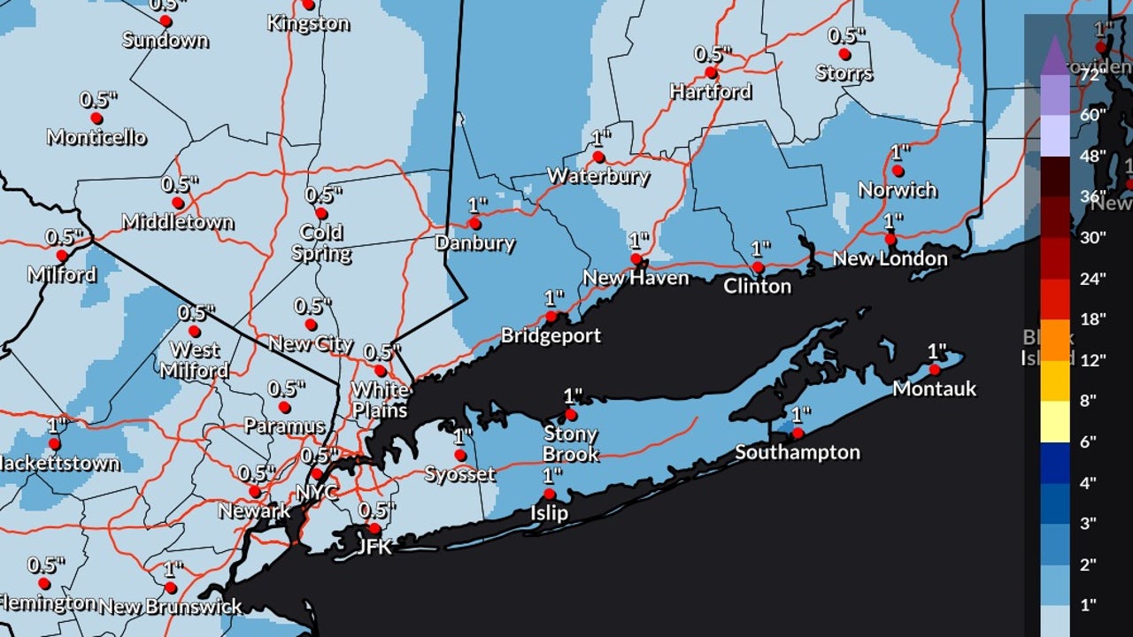 Snow, below-zero wind chills expected for NYC area this weekend: See ...