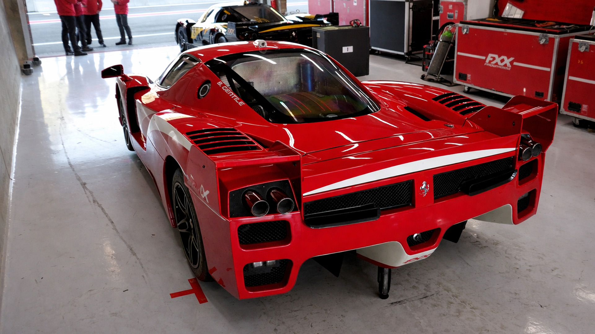 How aggressive is the engine sound of the Ferrari FXX EVO?