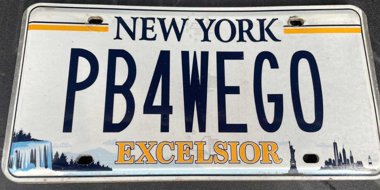 Hempstead driver upset after NY bans joke license plate