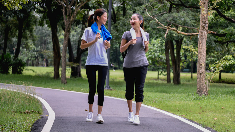 What happens to your body when you take a walk every day