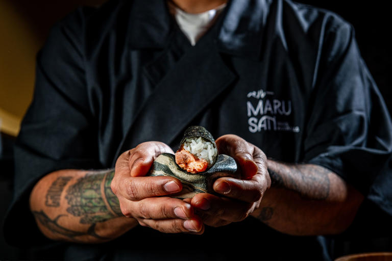 A stellar hand roll counter awaits on Capitol Hill