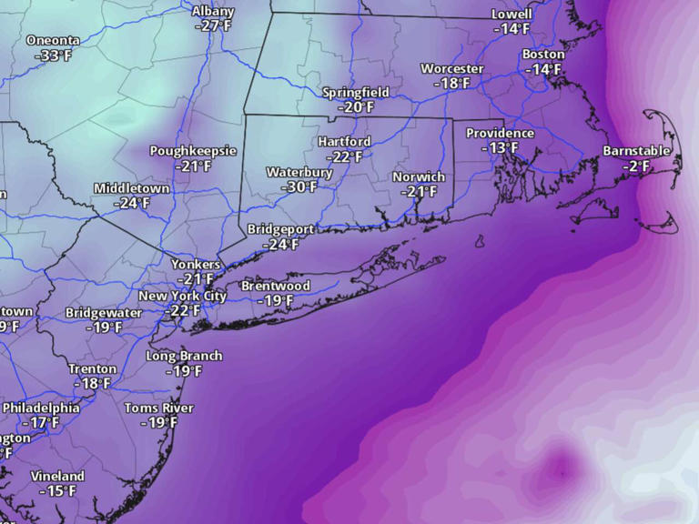 As Connecticut faces minus-30 temps this weekend, here's what wind ...