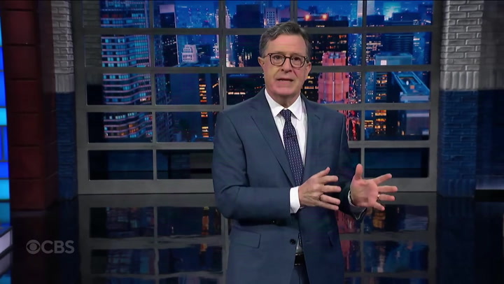 Stephen Colbert reveals how he ended up in the Epstein files
