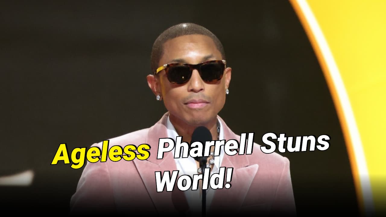 Ageless Pharrell Williams leaves fans 'shocked' after mentioning he's ...