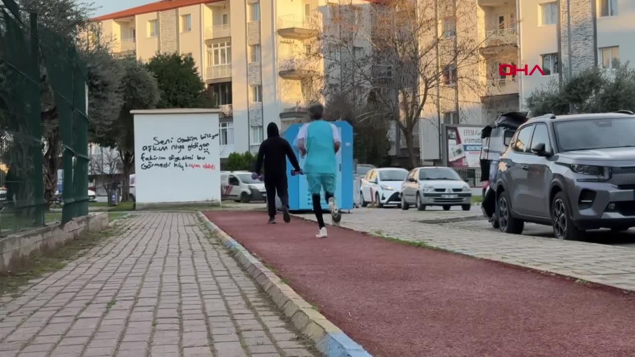 Şiddetle öneriyor! 75 yaşındaki veteran atlet sağlığını bakın neye ...