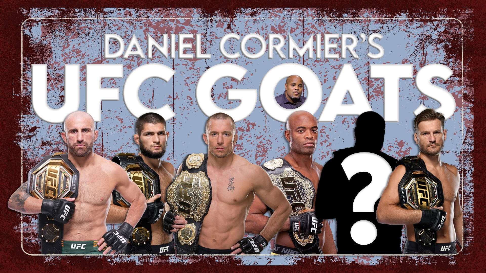 Ex-UFC dual-champ Daniel Cormier names his GOAT in each weight class