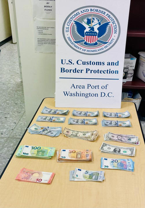 $119K+ seized at Washington Dulles Airport after January incidents