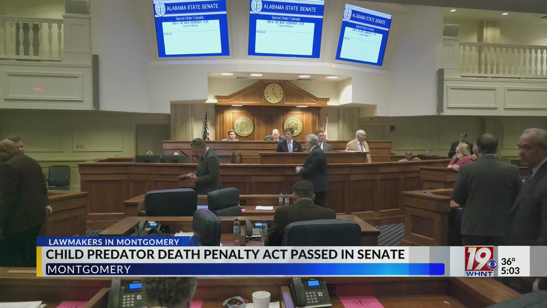 Child Predator Death Penalty Act passed in Senate | Feb. 5, 2026 | News ...