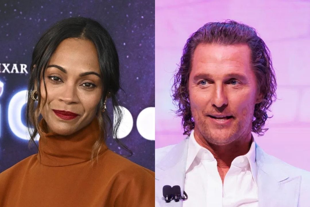 Zoe Saldaña and Matthew McConaughey’s romance flick with Netflix is set ...