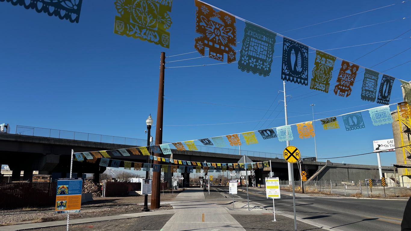 Art installation spotlights Salt Lake City's east–west divide