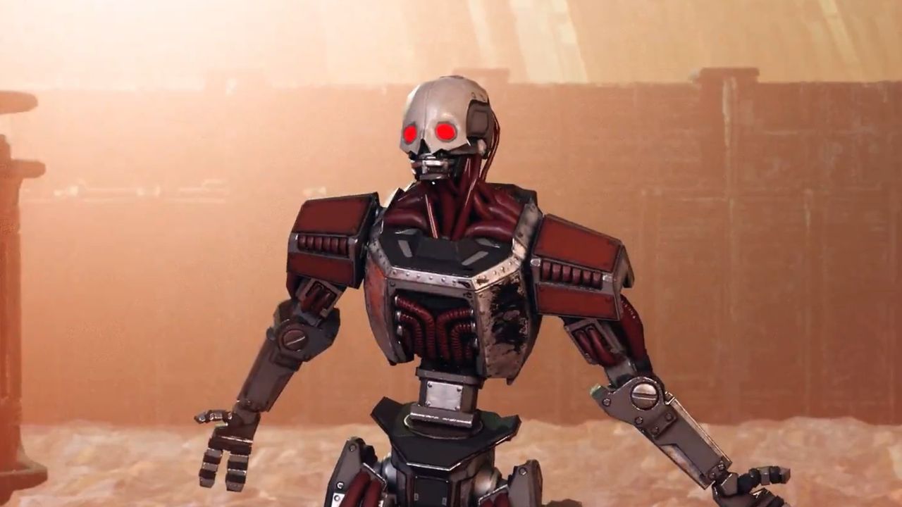 Helldivers 2 cyborgs recreate the game's intro but with evil humans ...