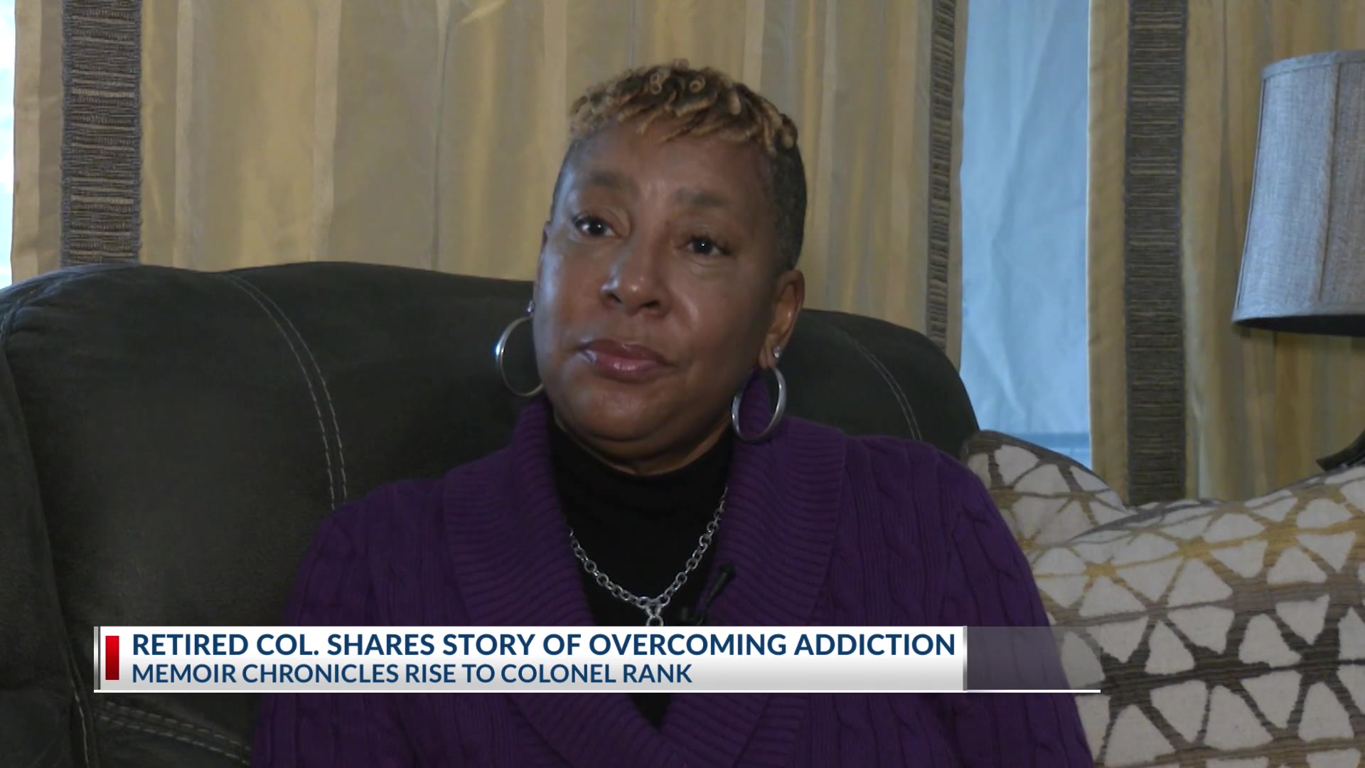 Retired Col. shares story of overcoming addiction