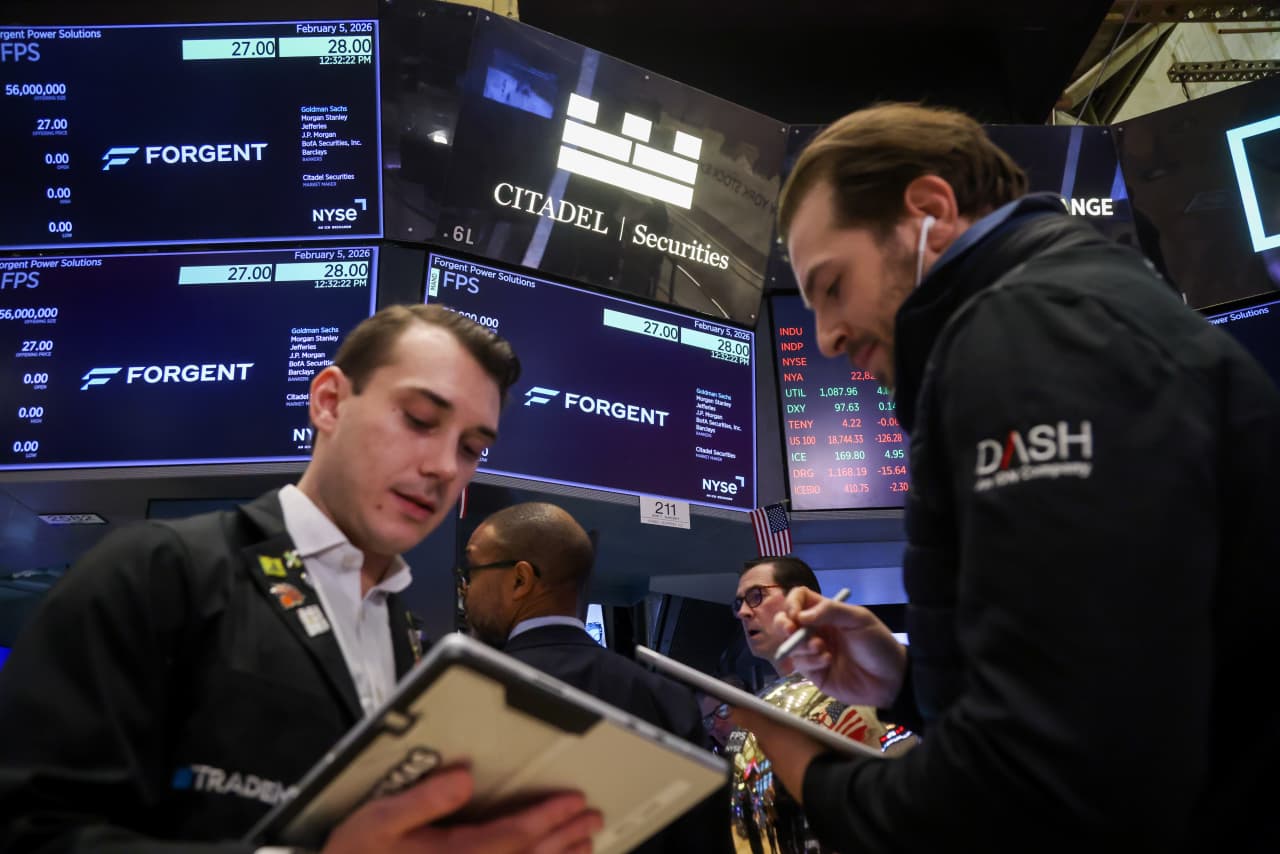 Forgent Power ends first trading day up on data-center demand