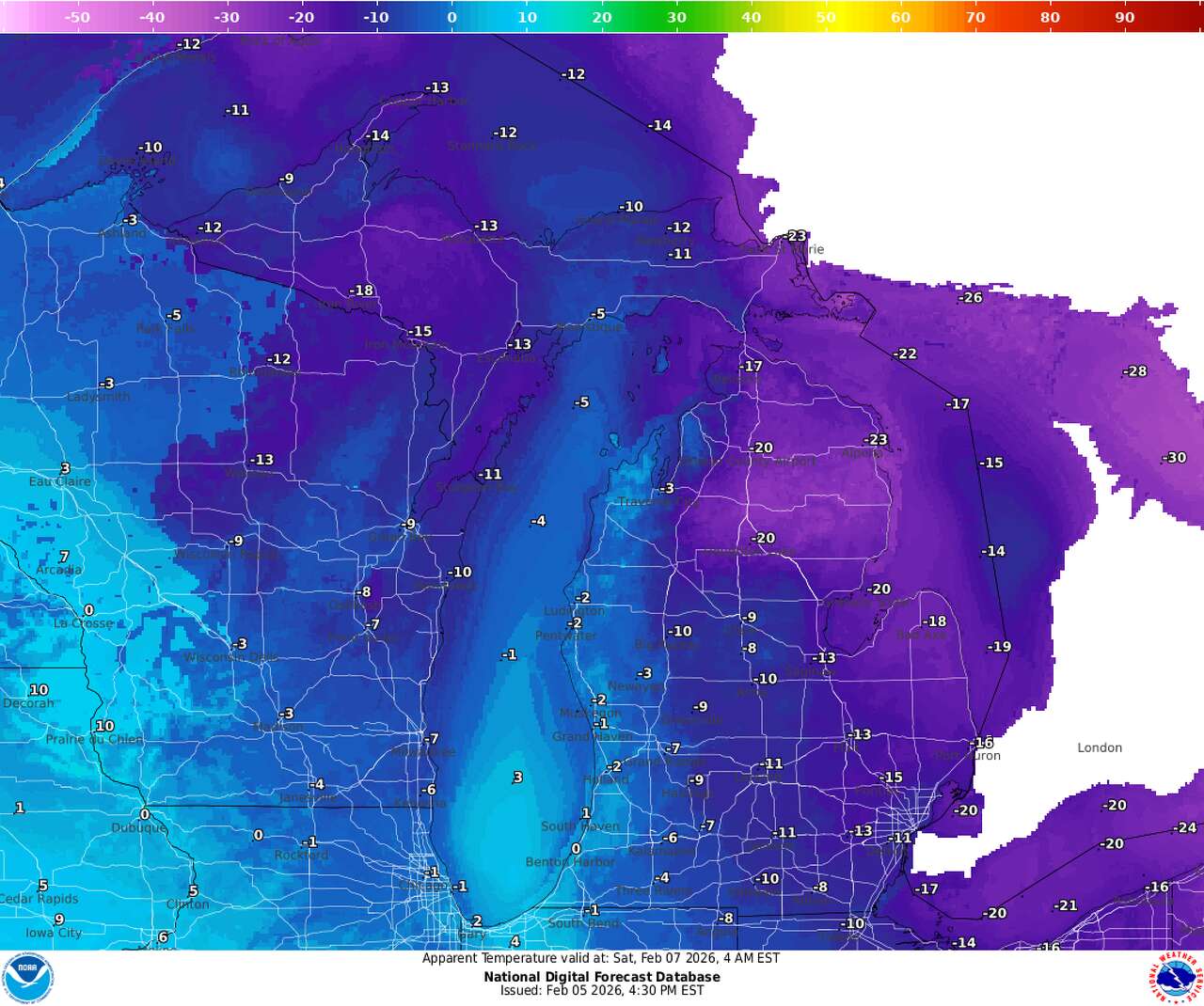 A brief cold snap to hit Michigan this weekend after Friday snow