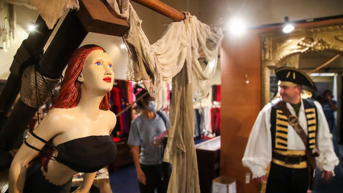 Pirate Fashions in Tampa is closing with a 'Grand Plundering' sale