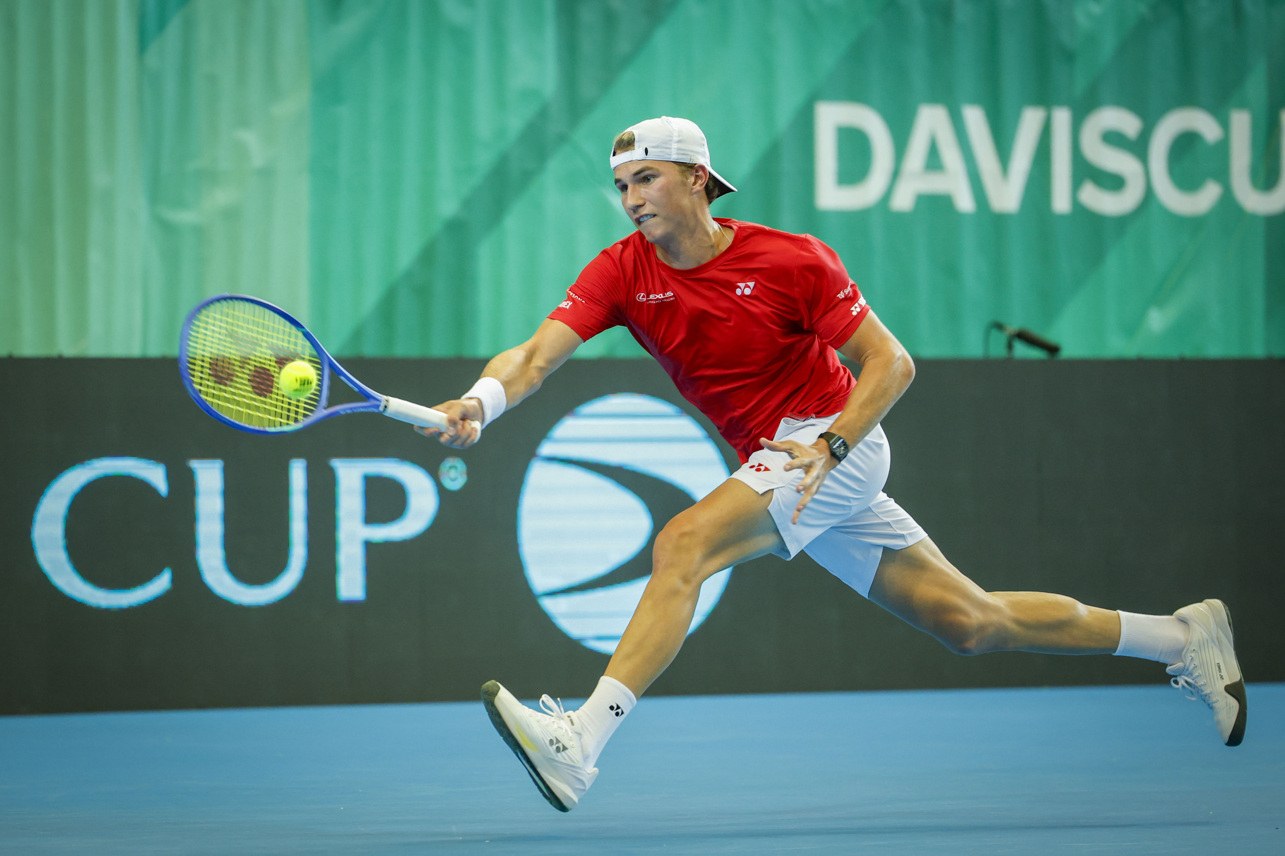 Kjær yppet seg mot sterk brite – Norge tapte to Davis Cup-kamper