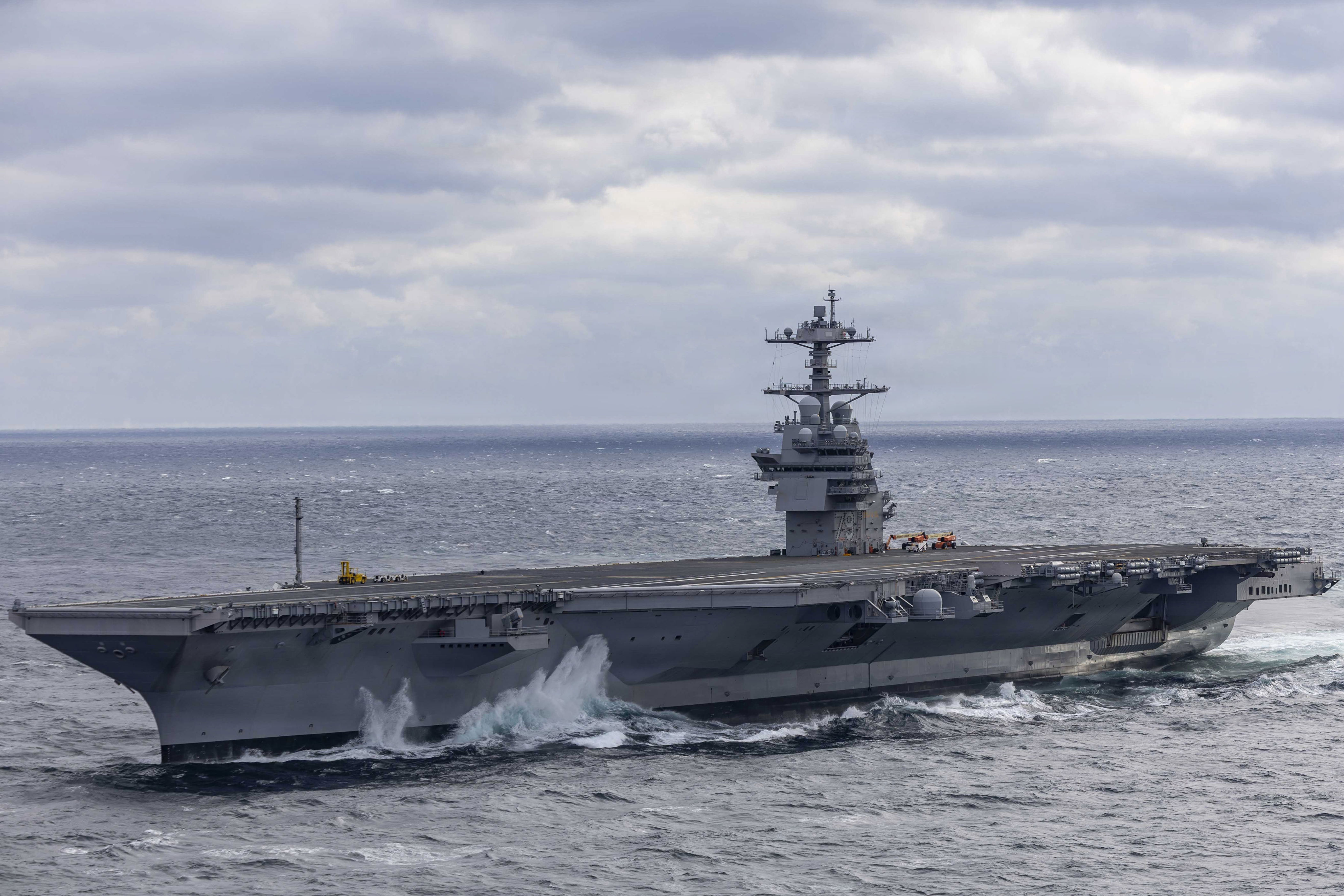 Newest Ford-class carrier USS John F Kennedy aces sea trials
