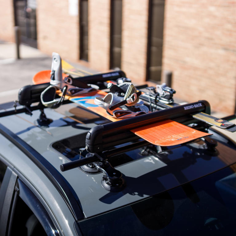 We're not Olympic athletes, but we tested ski and snowboard racks—and ...
