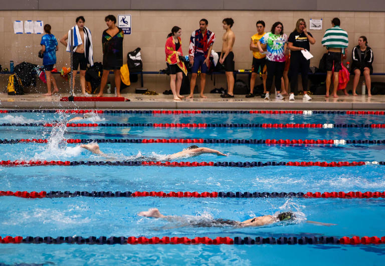Liberty boys and girls swimming teams sweep Freedom (photos)