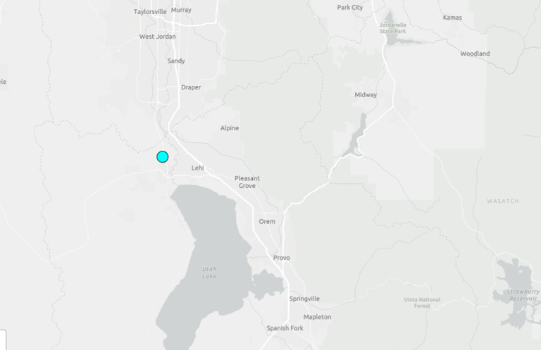 3.5 magnitude earthquake shakes Utah County Thursday
