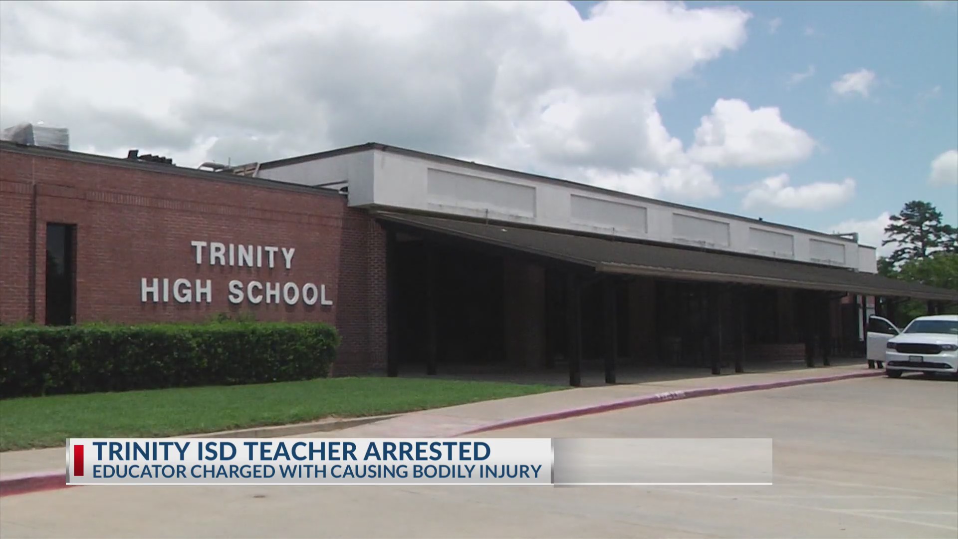 Trinity ISD teacher on administrative leave following arrest