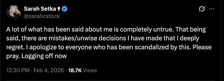 Far-right trad grifter melts down after sex scandal exposed