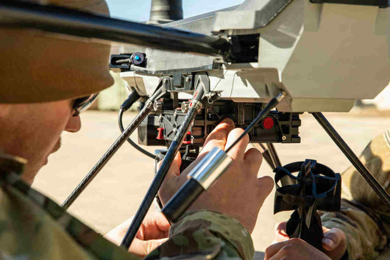 US Army trains infantry units with bomber drones