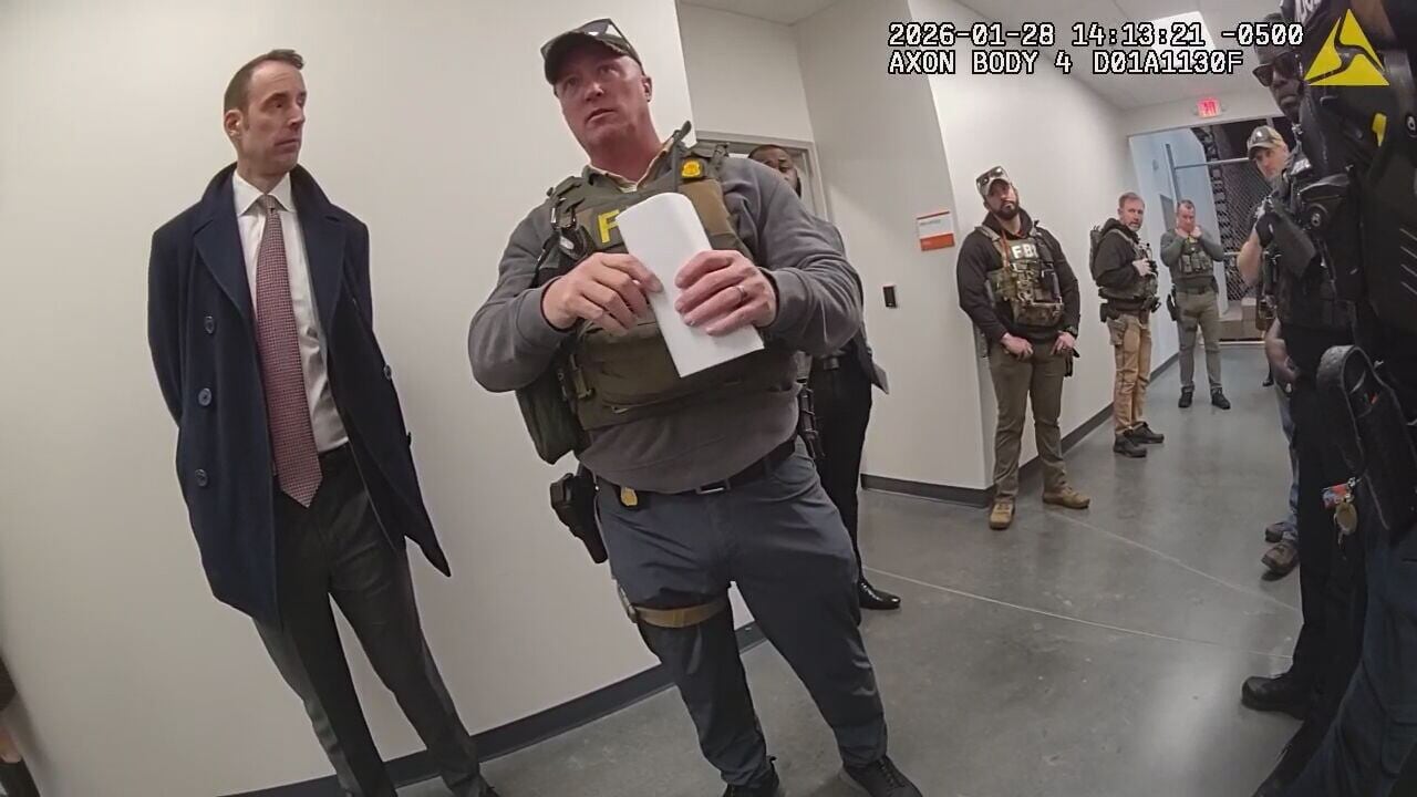 Body camera video gives look inside FBI raid at Fulton County elections hub