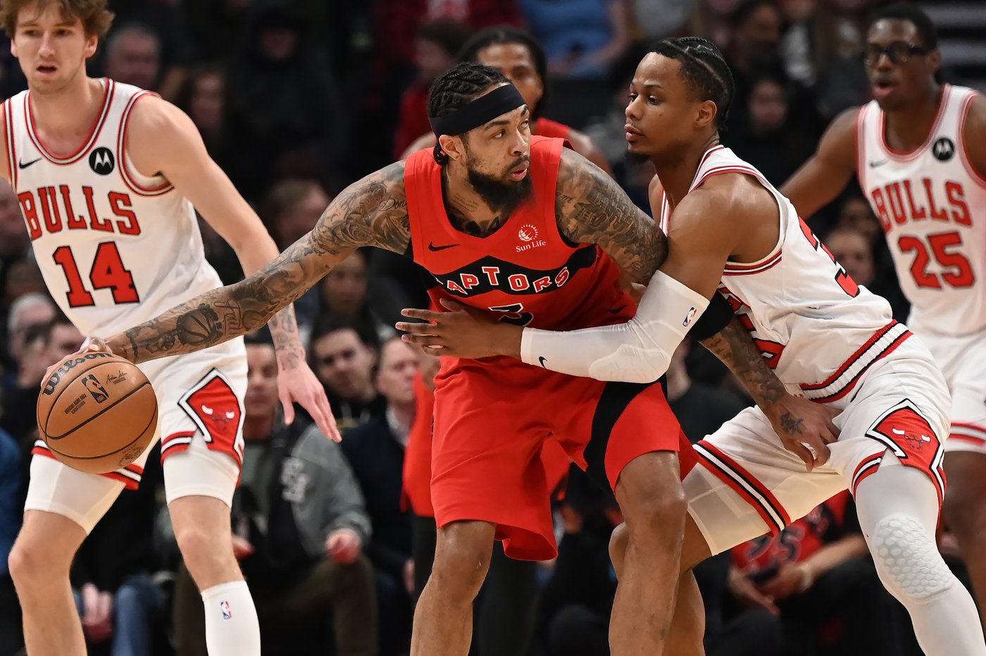 Ingram et les Raptors de Toronto battent les Bulls de Chicago, 123-107