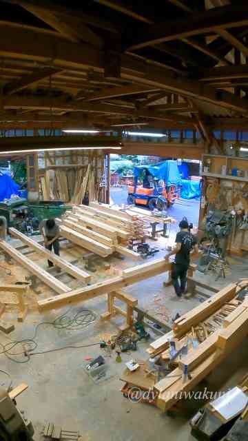 A day in a Japanese carpenter’s workshop cutting frame timber