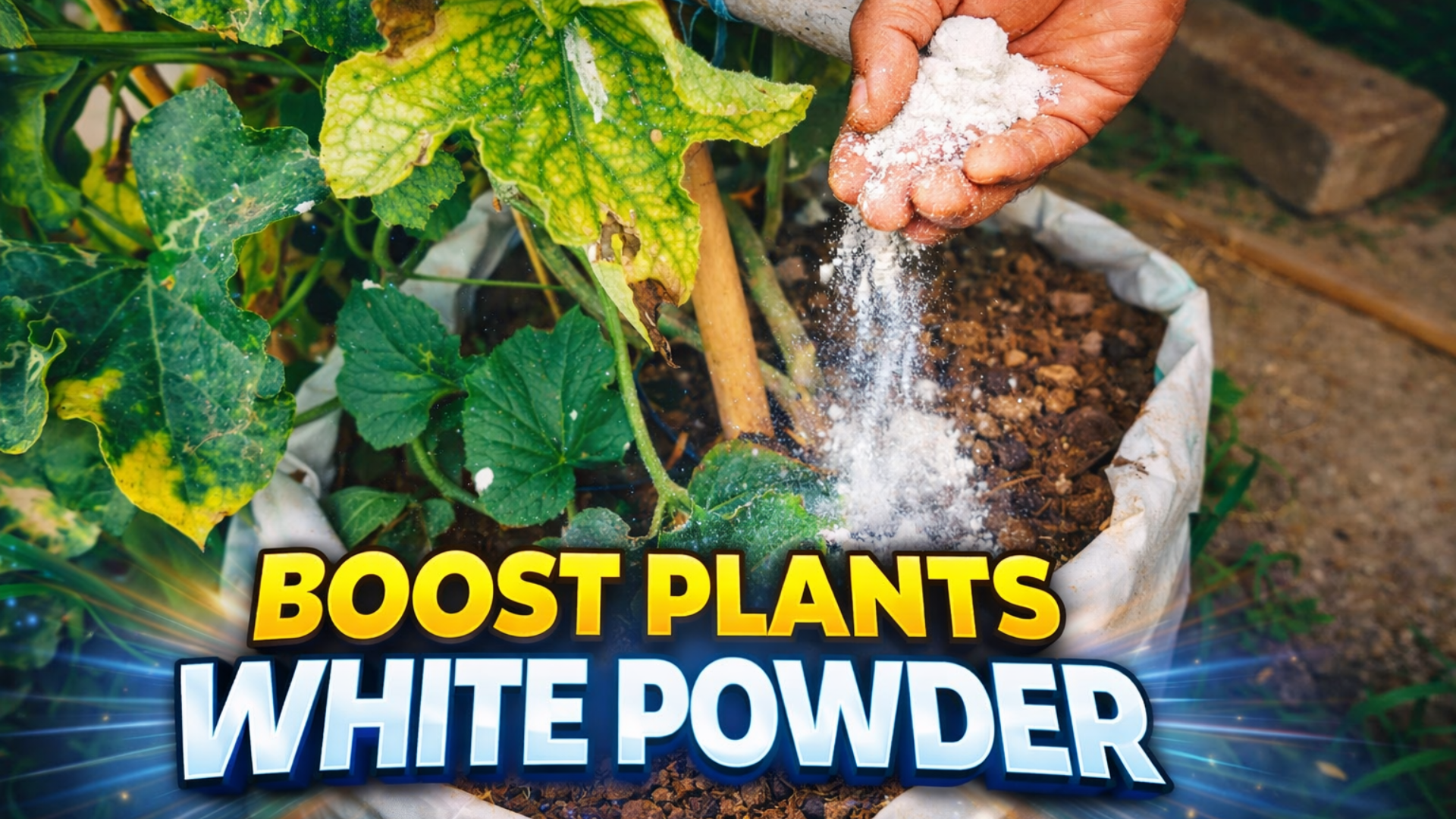 How this magical white powder boosts plant growth