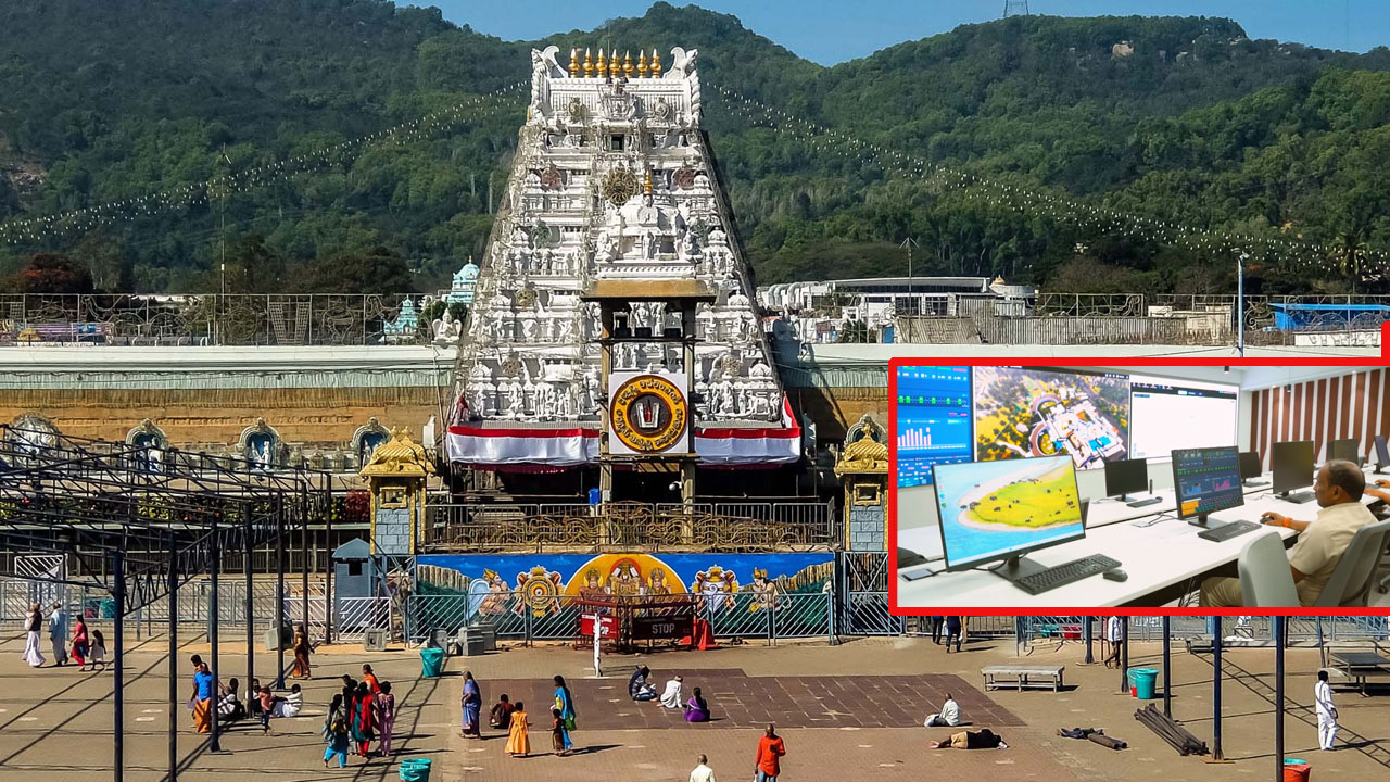 India's first AI command centre goes live at Tirumala