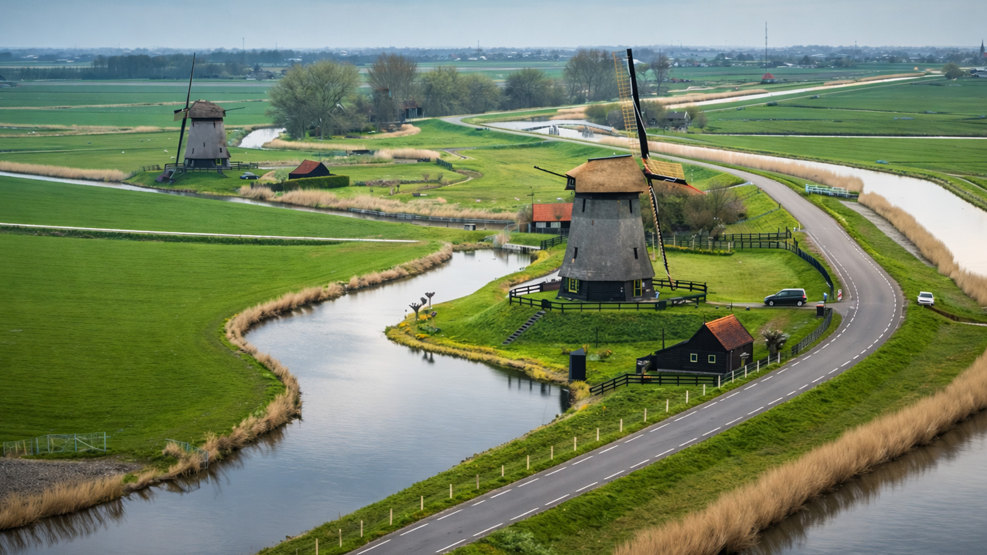 Why are windmills everywhere here?