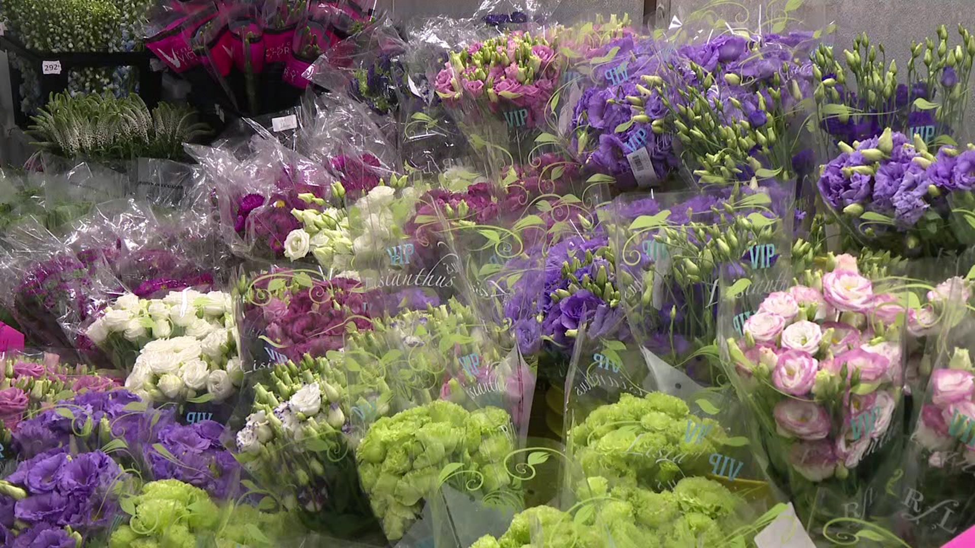 Thousands of flowers on the move: Valentine's Day frenzy underway at ...