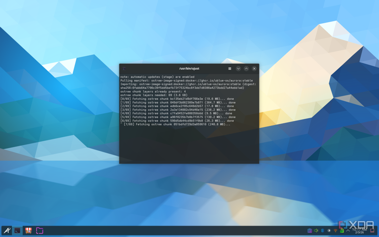 Aurora is the KDE side of Bluefin, and it might be the most polished ...