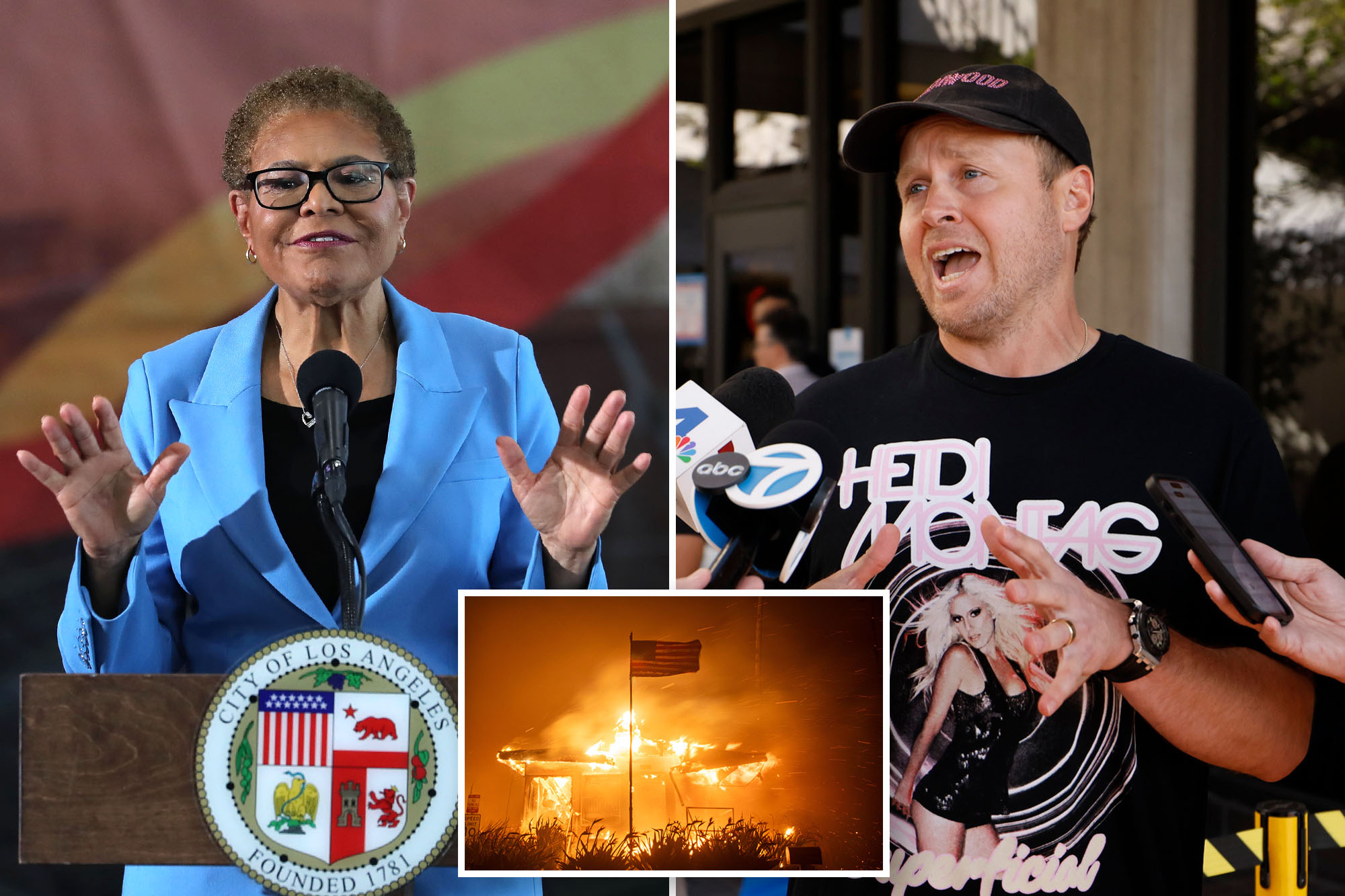 Spencer Pratt reveals whistle blowers tipped him off about Karen Bass ...