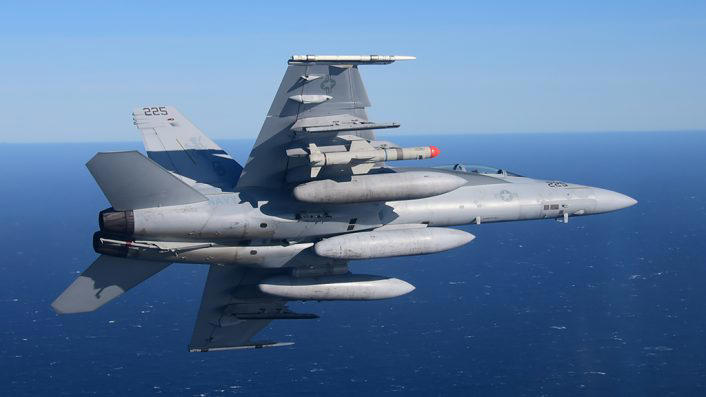 F-15SA development aircraft used to test AGM-84 Harpoon Block II update