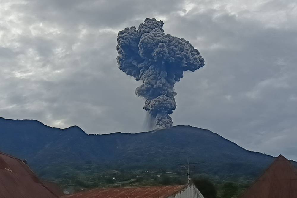 Indonesia’s Mount Marapi erupts, spews ash 600 metres into air