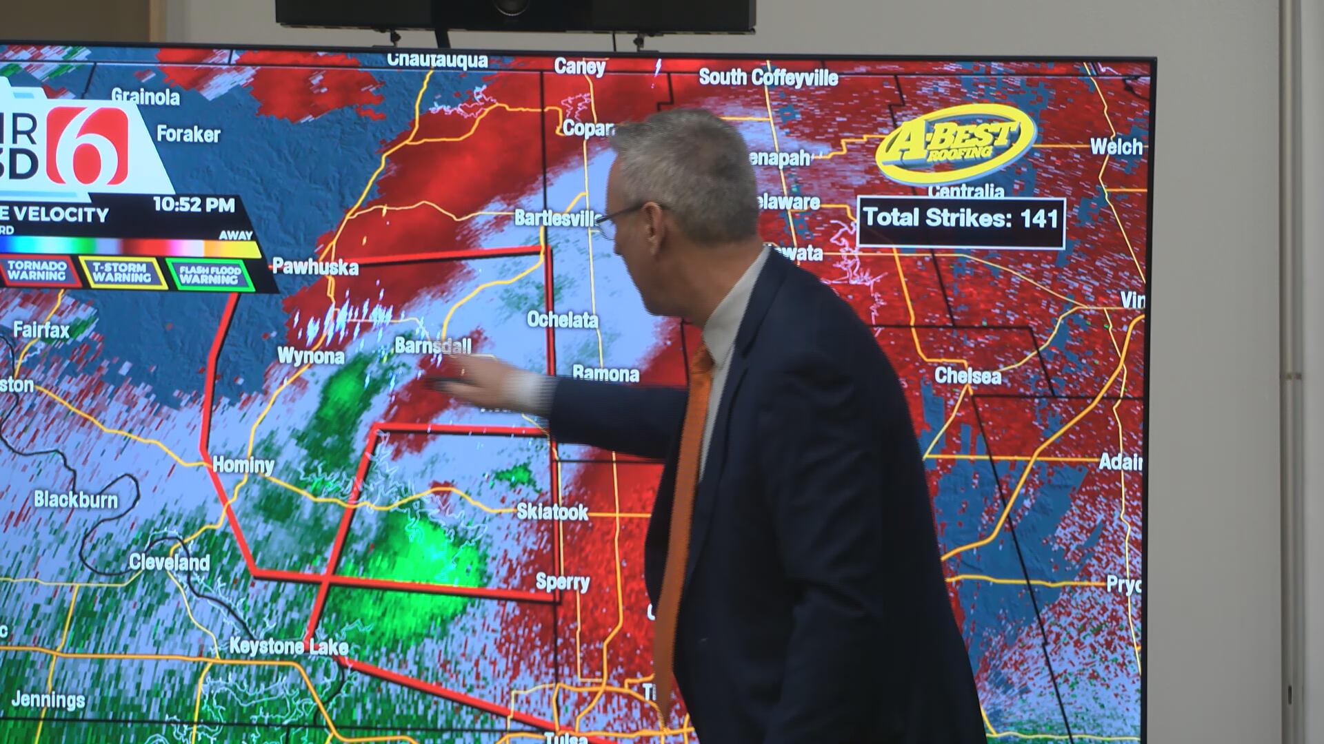 Former KXII meteorologist returns to alma mater to teach students on ...