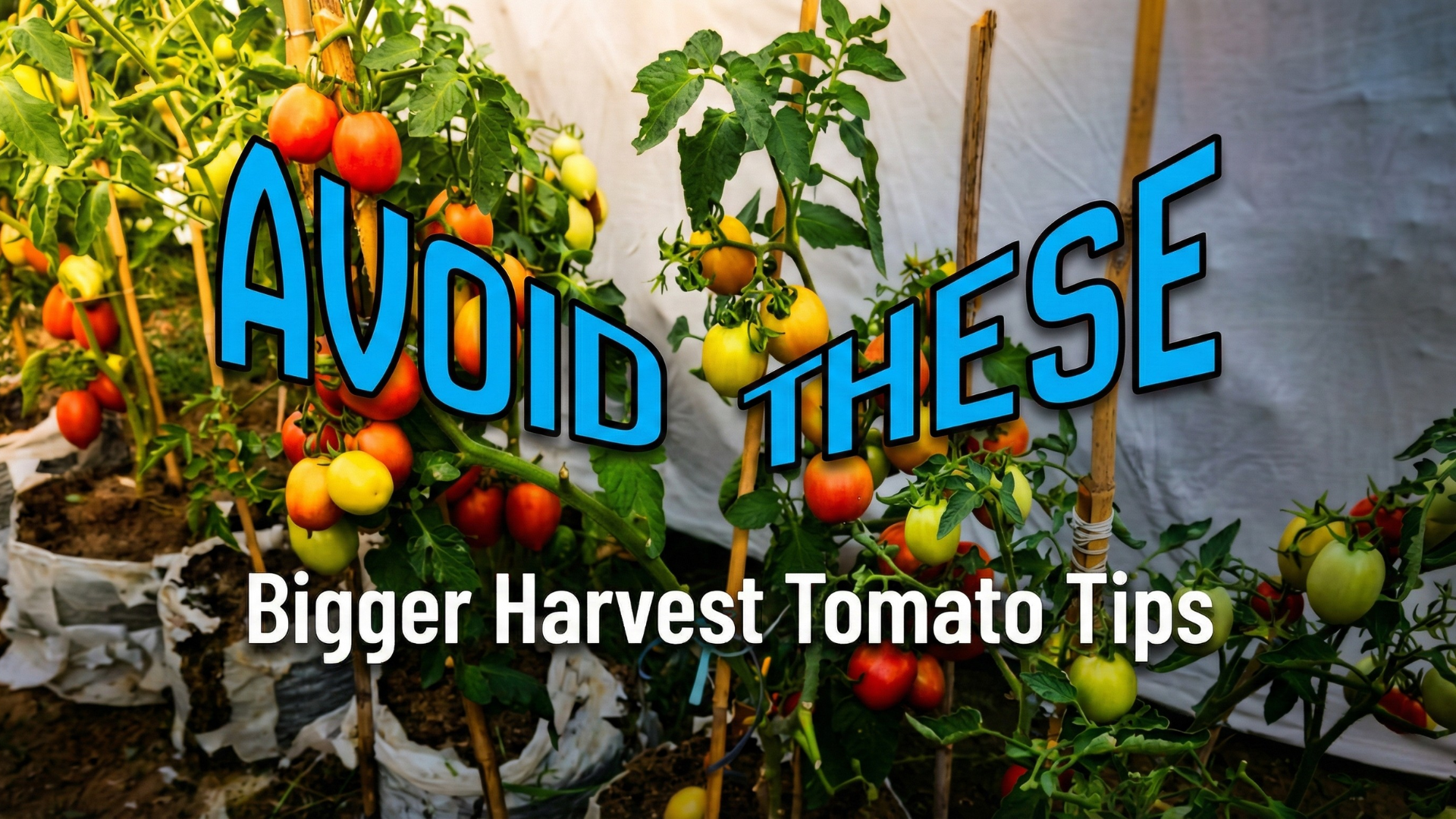 Bigger tomato harvest: Avoid these 6 gardening mistakes
