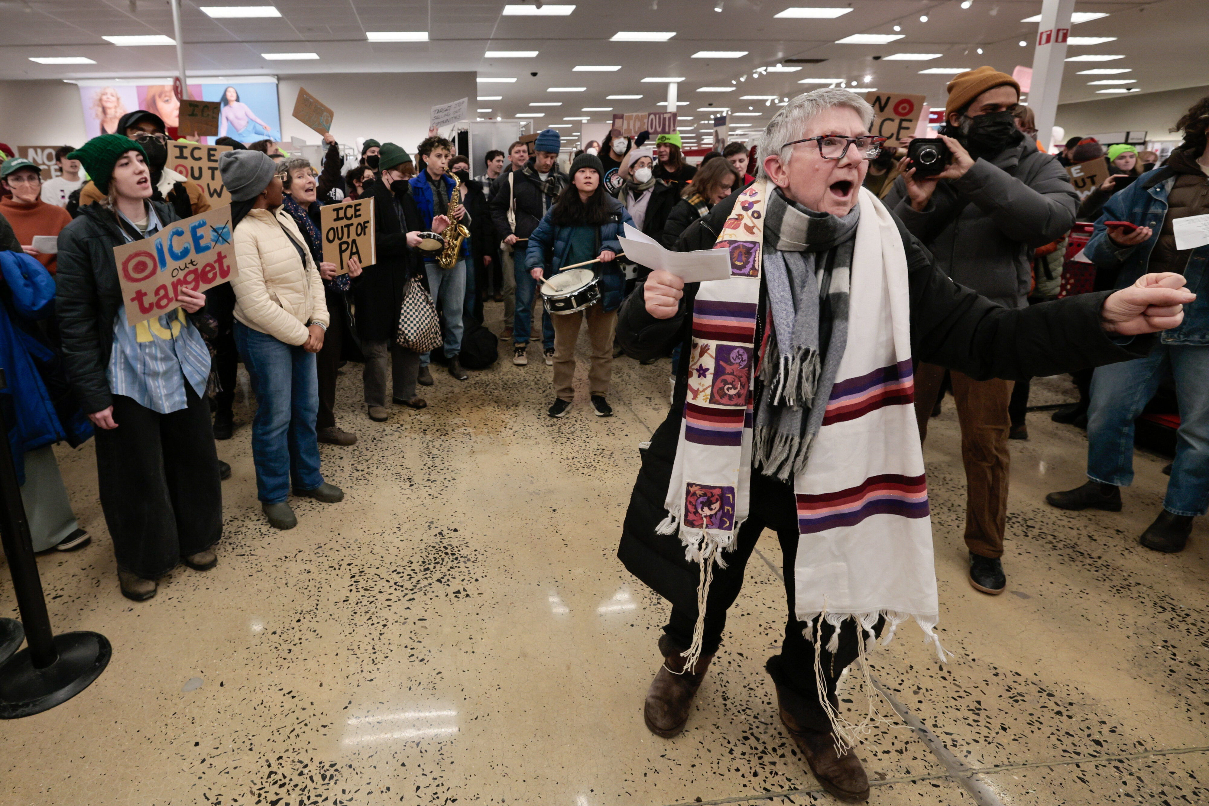 About 40 anti-ICE activists are arrested at protest inside Target in ...