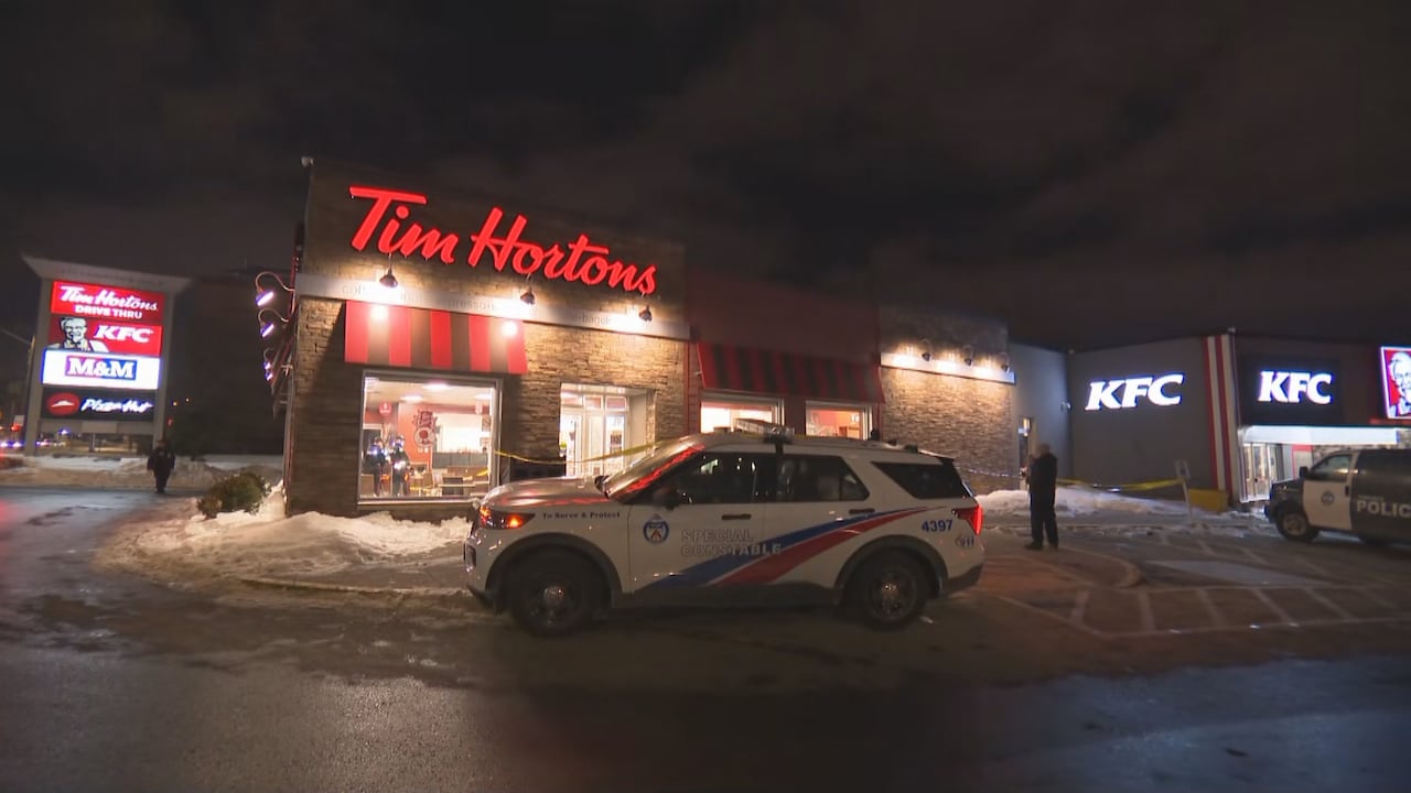 Teen boy dies after shooting inside Tim Hortons in Scarborough, police say