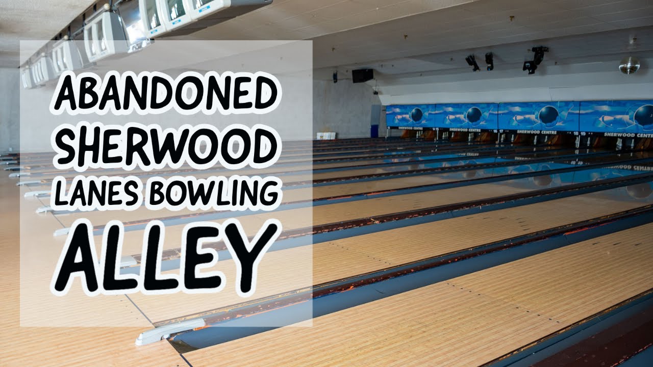 Inside the abandoned Sherwood Lanes bowling alley