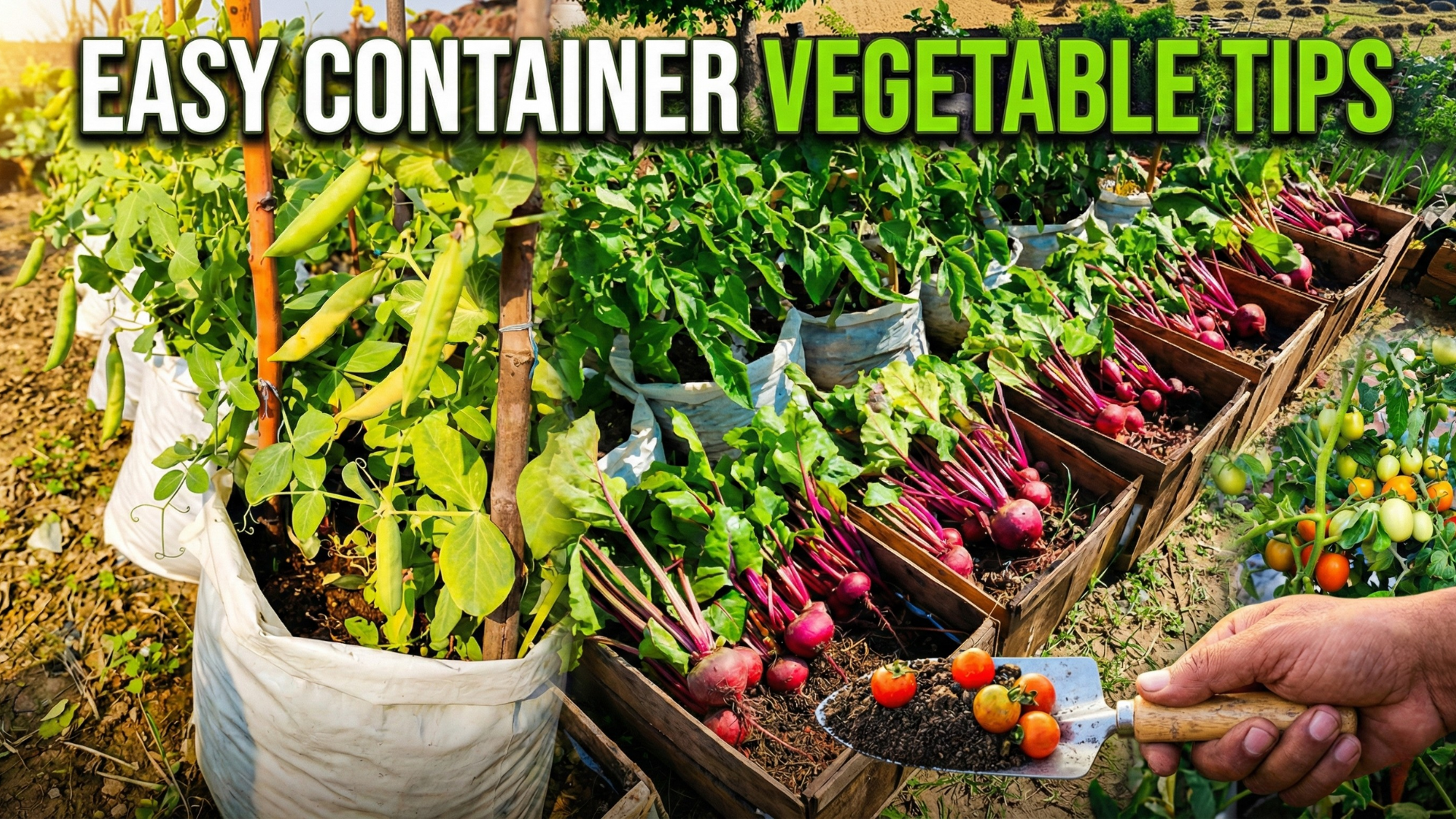 How to grow vegetables in containers and why it matters