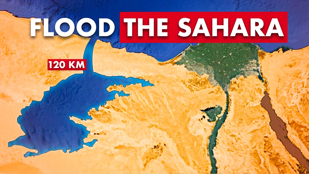 Egypt is about to flood the Sahara Desert