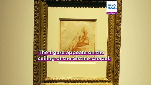 Rare Michelangelo foot sketch for Sistine Chapel fresco fetches record ...