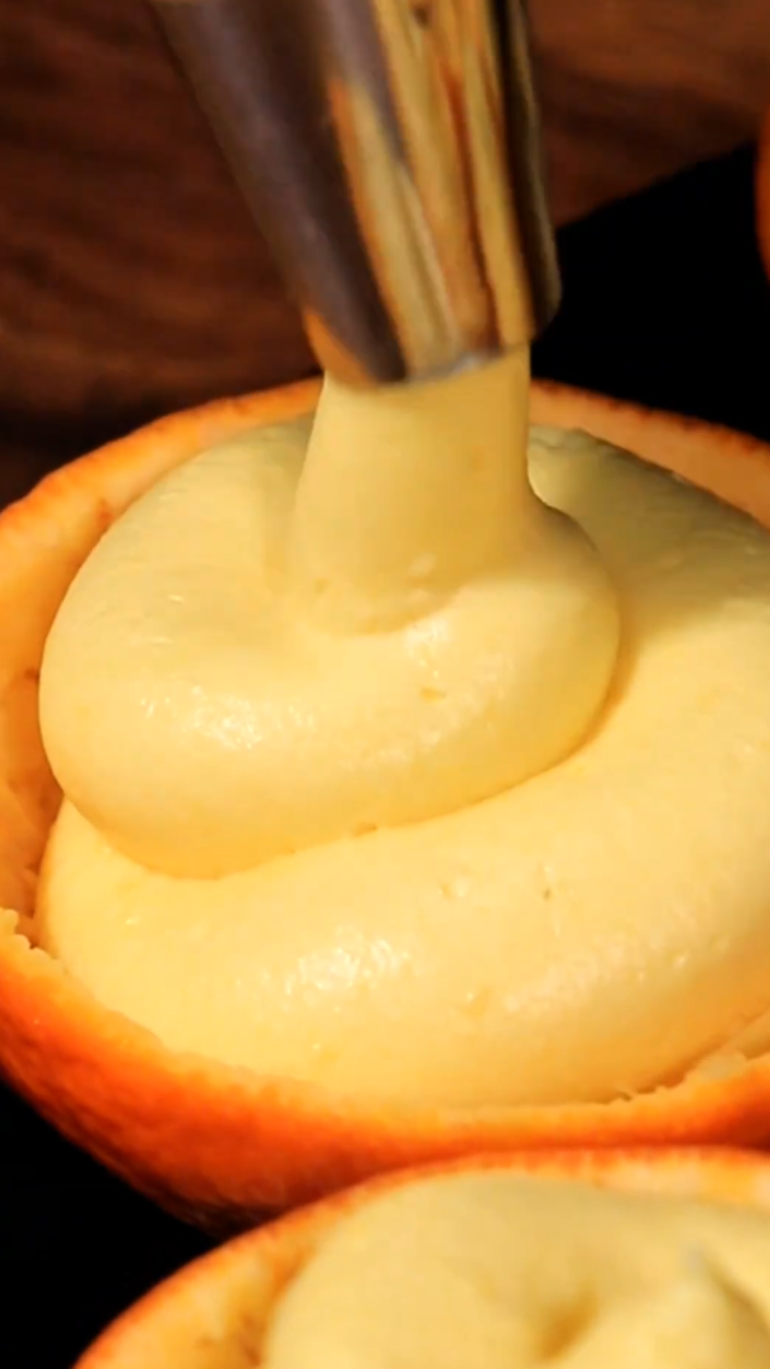 Silky mandarin cream light sweet and citrusy